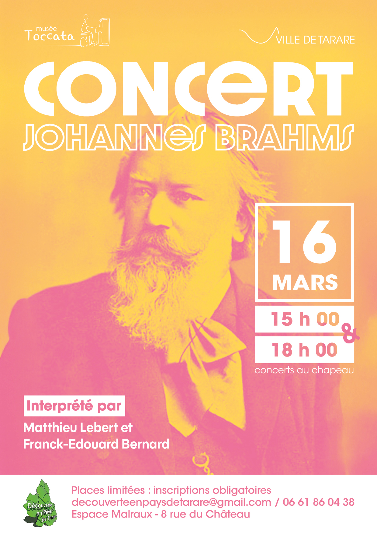 Concert Johannes Brahms – Ville de Tarare